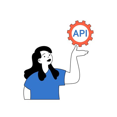 Programmation Concept Avec Dessin Animé Gens Dans Plat Conception Pour