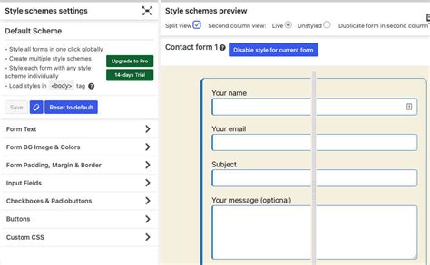 How To Easily Style Contact Form 7 To Match Your Wordpress Website Pluginsforwp