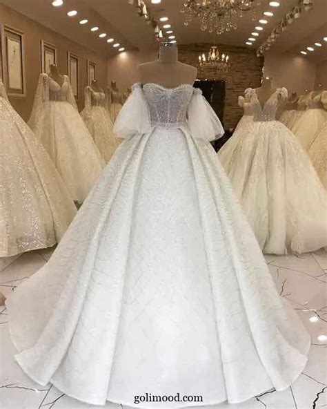 مدل لباس عروس پرنسسی جدید 2024؛ اینقدر این طرح ها دلبر و ژورنالی که