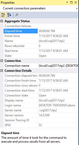 Sql Server Codetips And Tricks Performance Tuning Ssms When Did The