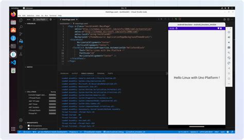 Announcing C Dev Kit And Linux Android Debugging Support For Uno Platform Vs Code Extension