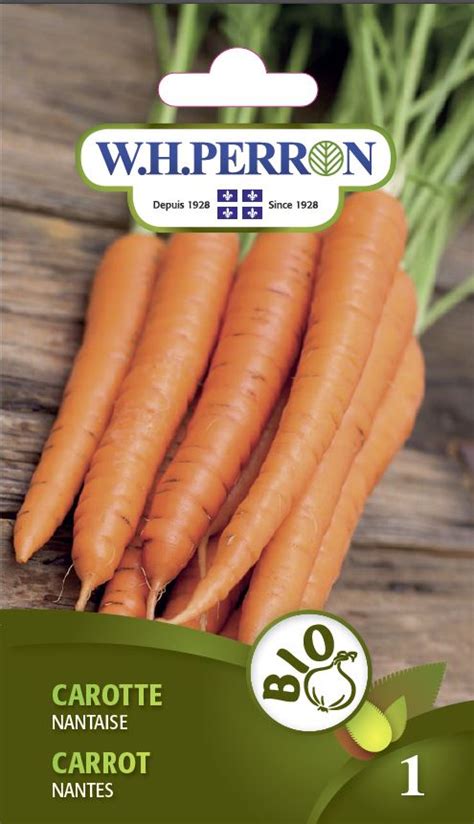 Carrot Nantes Seeds Jardineries Botanix