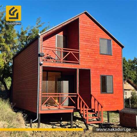 Nakaduri Ge • ნაკადური ხის სახლების და კოტეჯების აშენება მორიგი დასრულებული უმშვენიერესი