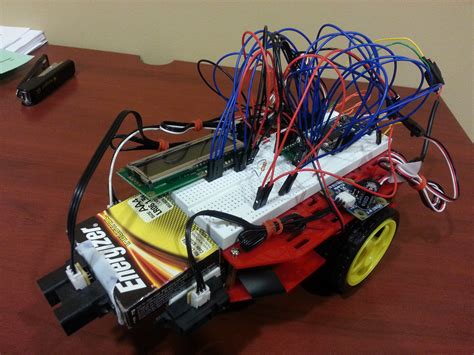 Obstacle Detection Robot Mbed