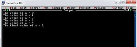 C Programming C For Loops Loop Types In C C And C For Loop Example