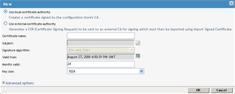 Netiq Doc Novell Access Manager 31 Sp3 Setup Guide Using Access Manager Certificates