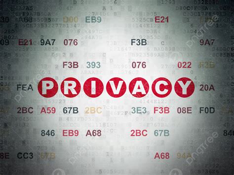 Ensuring Privacy A Concept For Protecting Digital Data On A Paper Background Photo And Picture
