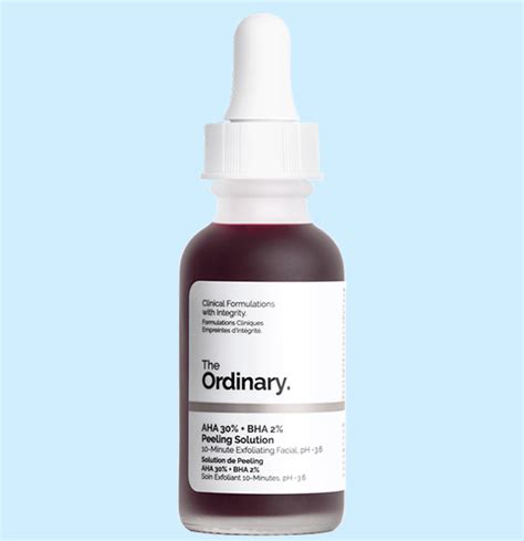 Разбор состава: Что внутри пилинга для лица The Ordinary AHA 30% + BHA ...