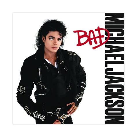 Michael Jackson Bad Album Art