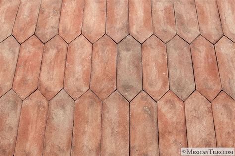 Mexican Tile 3⅞ X 8 Arrow Toscano Floor Tile