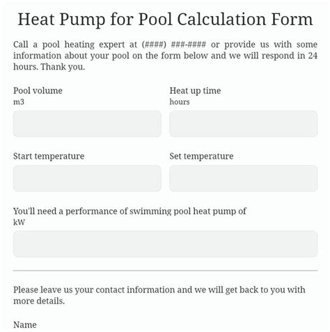 Free Water Meter Reading Report Form Template 123formbuilder
