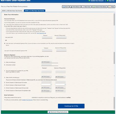 ARCHIVE How To Fill Out The IRS Non Filer Form Get It Back