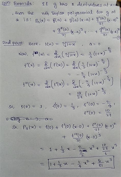 Solved Please Show All The Steps And State What Theorems You Used