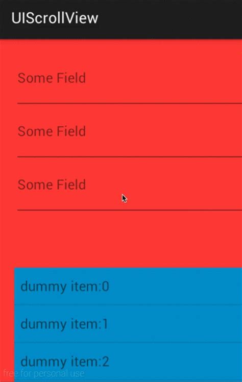 Github Myntradroid Uiscrollview