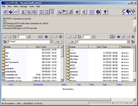 Core Ftp Free 22 Ftp Client Software