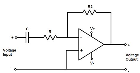 Circuit Diagram Of Rc High Pass Filter Circuit Diagram