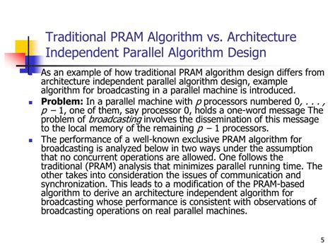 Ppt Lecture 8 Architecture Independent Mpi Algorithm Design