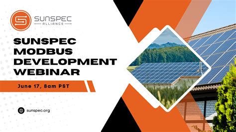 Webinar Registration Sunspec Modbus Development Webinar Sunspec Alliance Webinar Registration Sunspec Modbus Development Webinar Sunspec Alliance