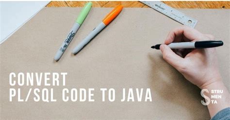 convert pl sql code to java