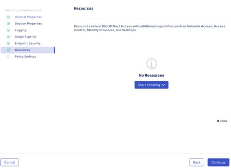 Lab Create An Access Security Policy