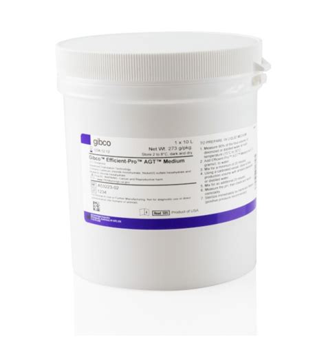Efficient Pro™ Agt™ Medium 10 L Request For Quote Gibco™