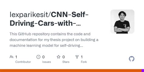 GitHub Lexparikesit CNN Self Driving Cars With Udacity Simulator This GitHub Repository
