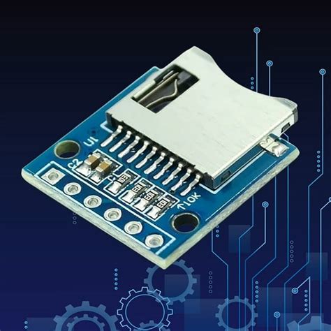 Tarjeta Micro Sd Tf 5v 3 3v Módulo De Protección De Memoria Para Arduino Diy Kit Mini Sd