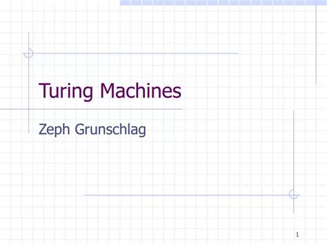 Ppt Turing Machines Powerpoint Presentation Free Download Id1280127