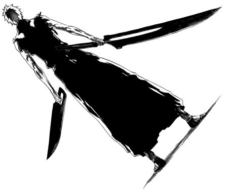 Ichigo Final Tensa Zangetsu Bankai Sword