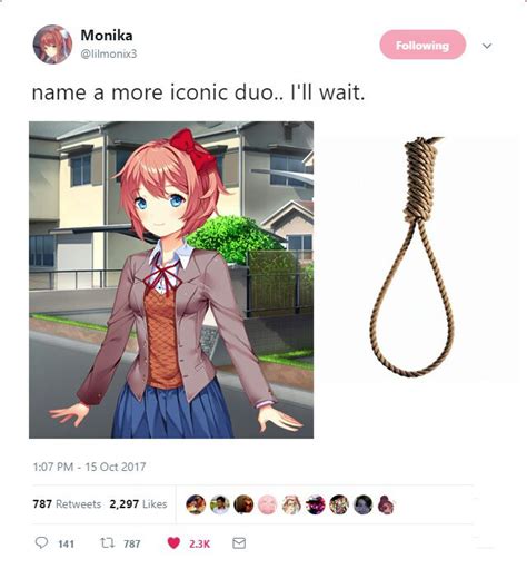 Sayori Hanging Memes