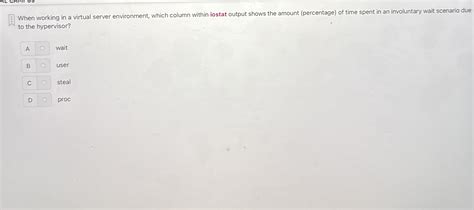 Solved When Working In A Virtual Server Environment Which
