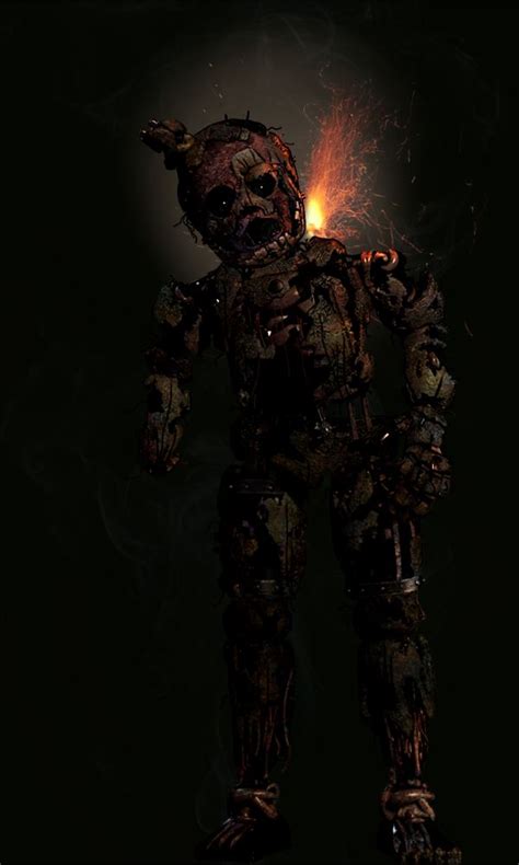 Fnaf Decayed Springtrap Commission By Christian2099 Fnaf Fnaf