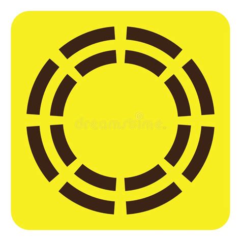 Abstract Circle Icon Stock Vector Illustration Of Texture 258924966
