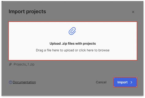 Import And Export Projects In Bulk From The Ui Test It