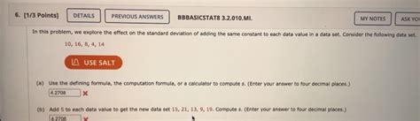 solved 6 [1 3 points] details previous answers bbbasicstat8