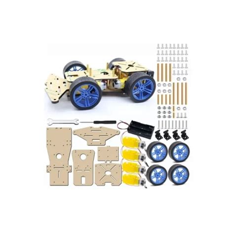 Kit Robot Châssis De Voiture Pour Raspberry Pi Et Arduino Cosmitek