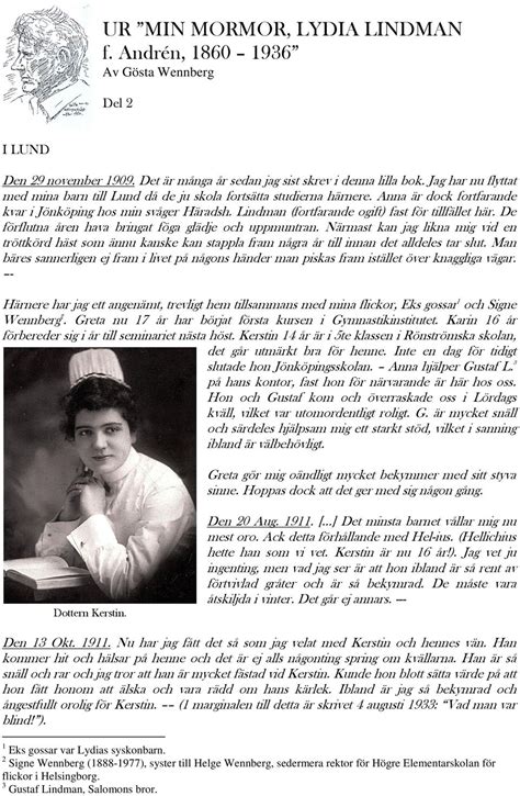 UR MIN MORMOR LYDIA LINDMAN f Andrén PDF Gratis nedladdning