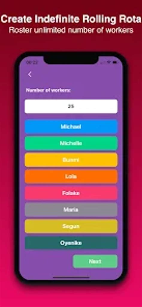 Simple Rota Maker For Shifts Para Android Descargar