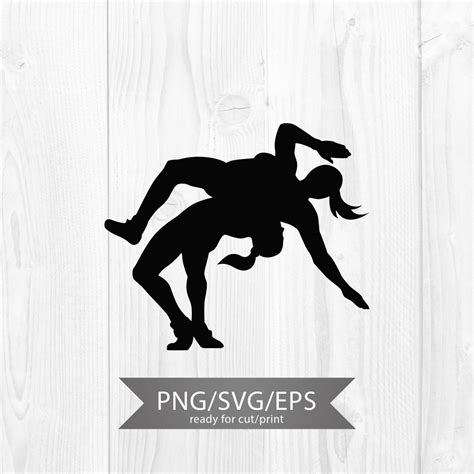 Girl Wrestler Svg Female Wrestling Svg Wrestling Png Womens