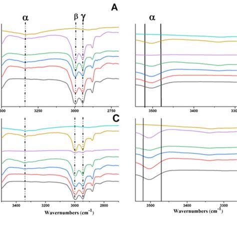 Ftir Spectra A And C Illustrate The Vibrational Moments In The Download Scientific