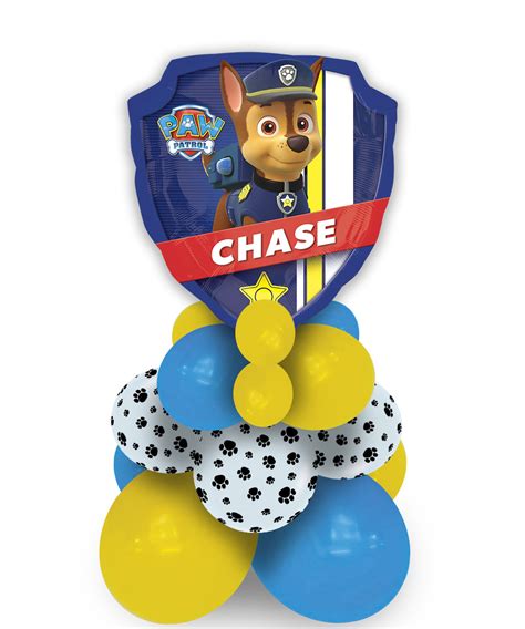 [paw Patrol] Paw Patrol Shield Printed Latex Balloons Stand Give Fun