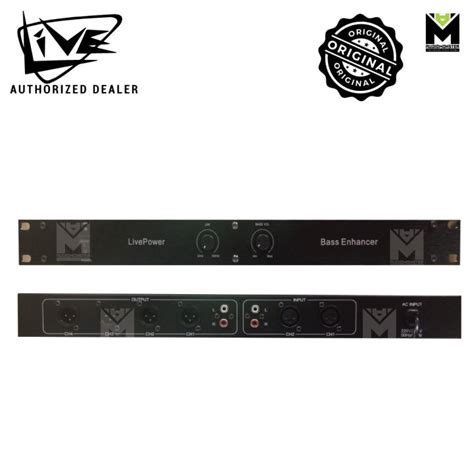 Livepower Active Bass Enhancer 2 Inputs 4 Outputs Lazada Ph
