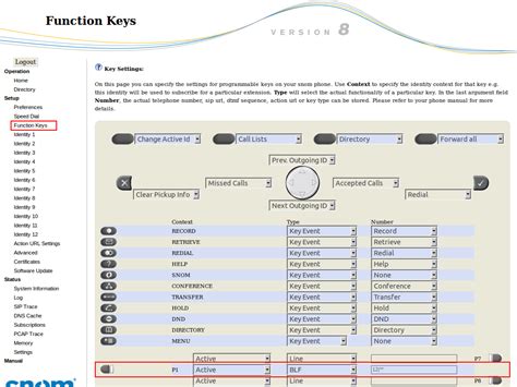 How To Configure Busy Lamp Field BLF On Snom Phones