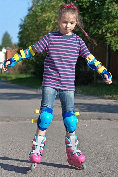 Girl On Roller Blades Picture Image 14929855
