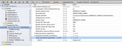 Iphone Draw Label With Custom Font Stack Overflow