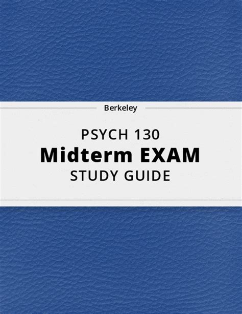 Psych 130 Midterm Exam Guide Comprehensive Notes For The Exam 26 Pa Oneclass