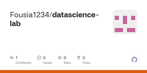 Github Fousia1234datascience Lab