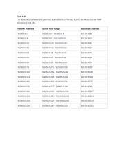 Shortcuts To Subnet Calculations Docx Course Hero