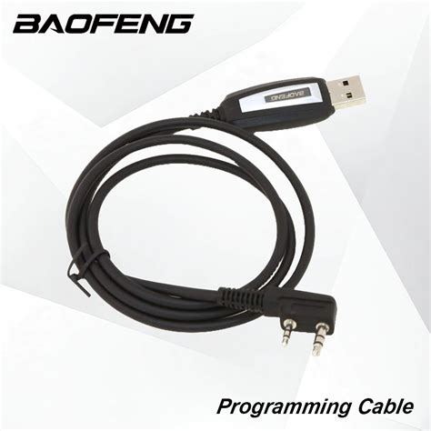 Baofeng Usb Programming Cable Walkie Talkie Coding Cord K Port Program