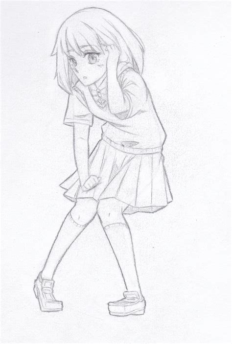 I Tried Drawing A More Dynamic Pose R Animesketch